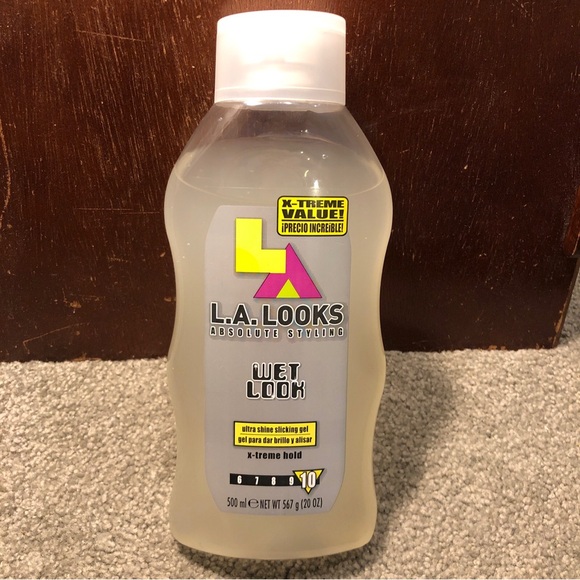 LA Looks | Hair | La Looks Wet Look Level Hold Alcohol Free Hair Gel ...